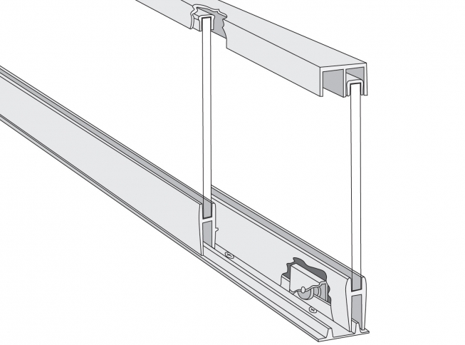 Roll-Ezy Aluminum Track System | KV - Knape & Vogt